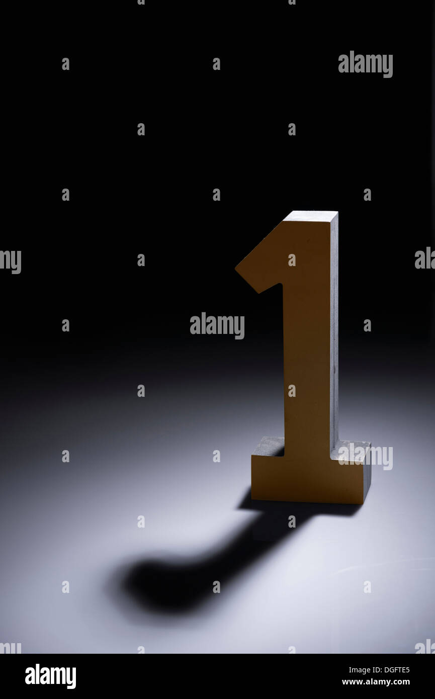 an image of the number one Stock Photo - Alamy