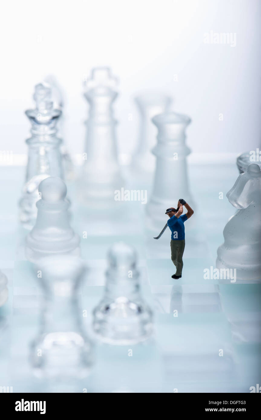 Human chess pieces hi-res stock photography and images - Alamy