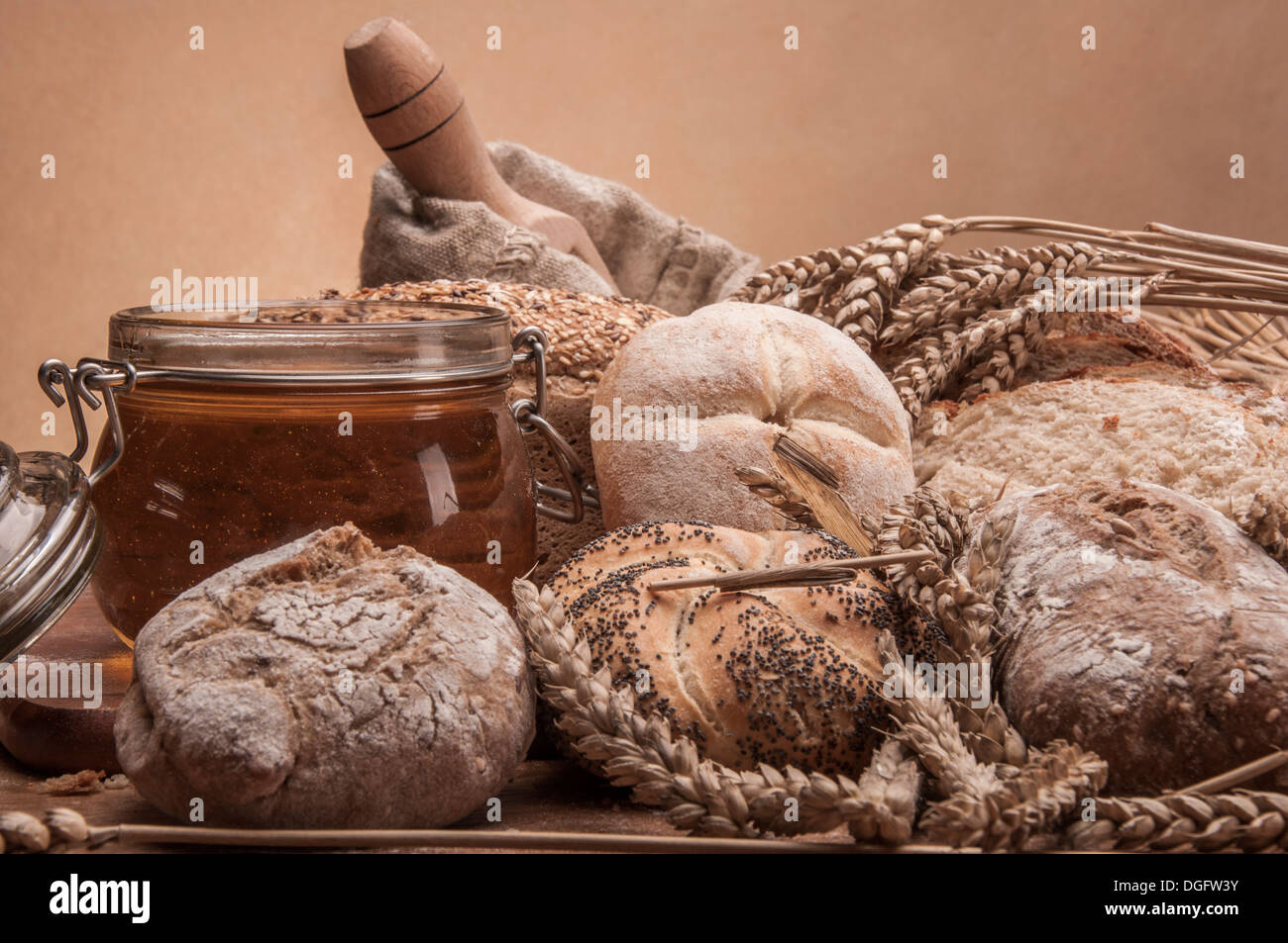 Traditional country food Stock Photo - Alamy