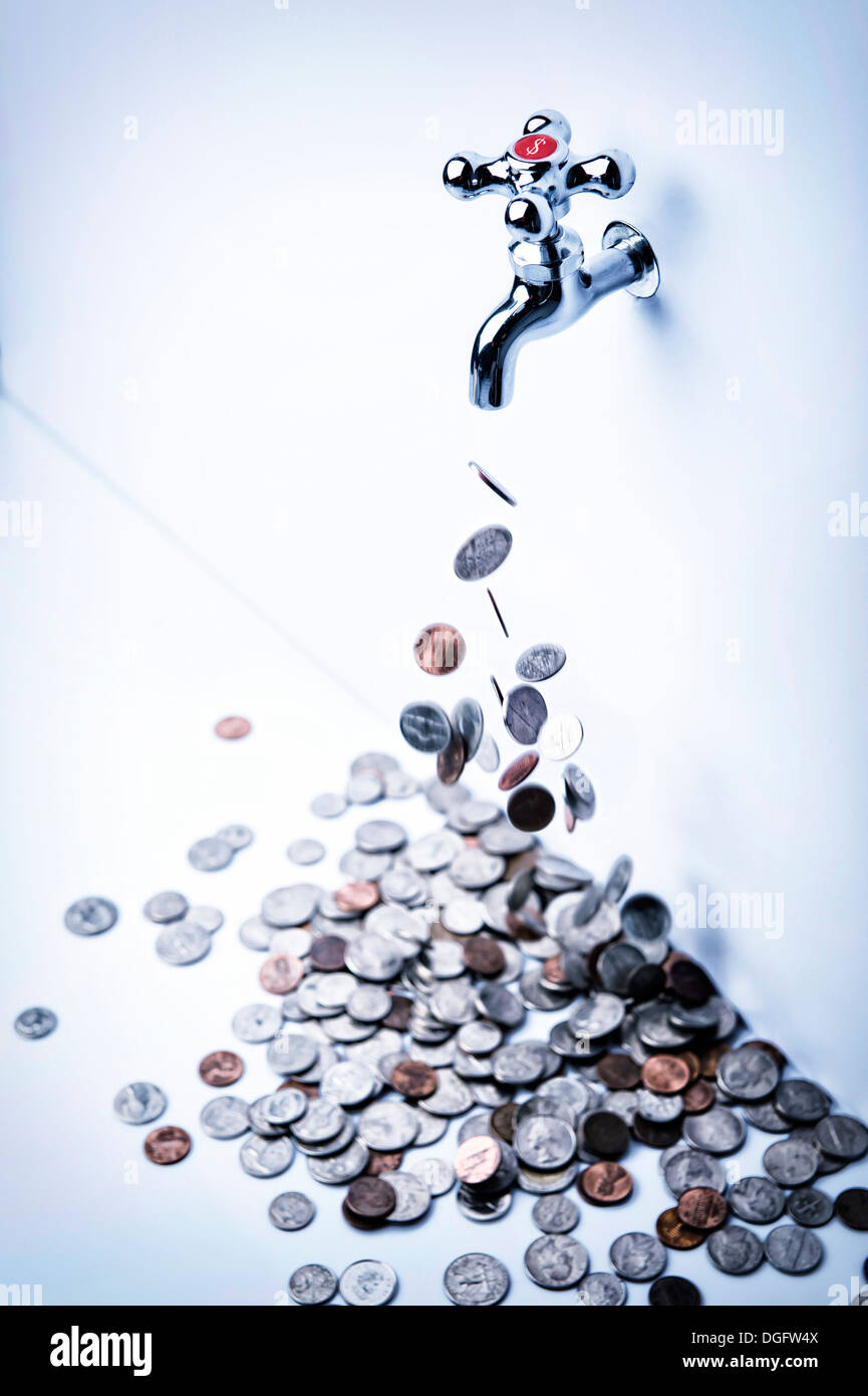 Coin faucet hi-res stock photography and images - Alamy