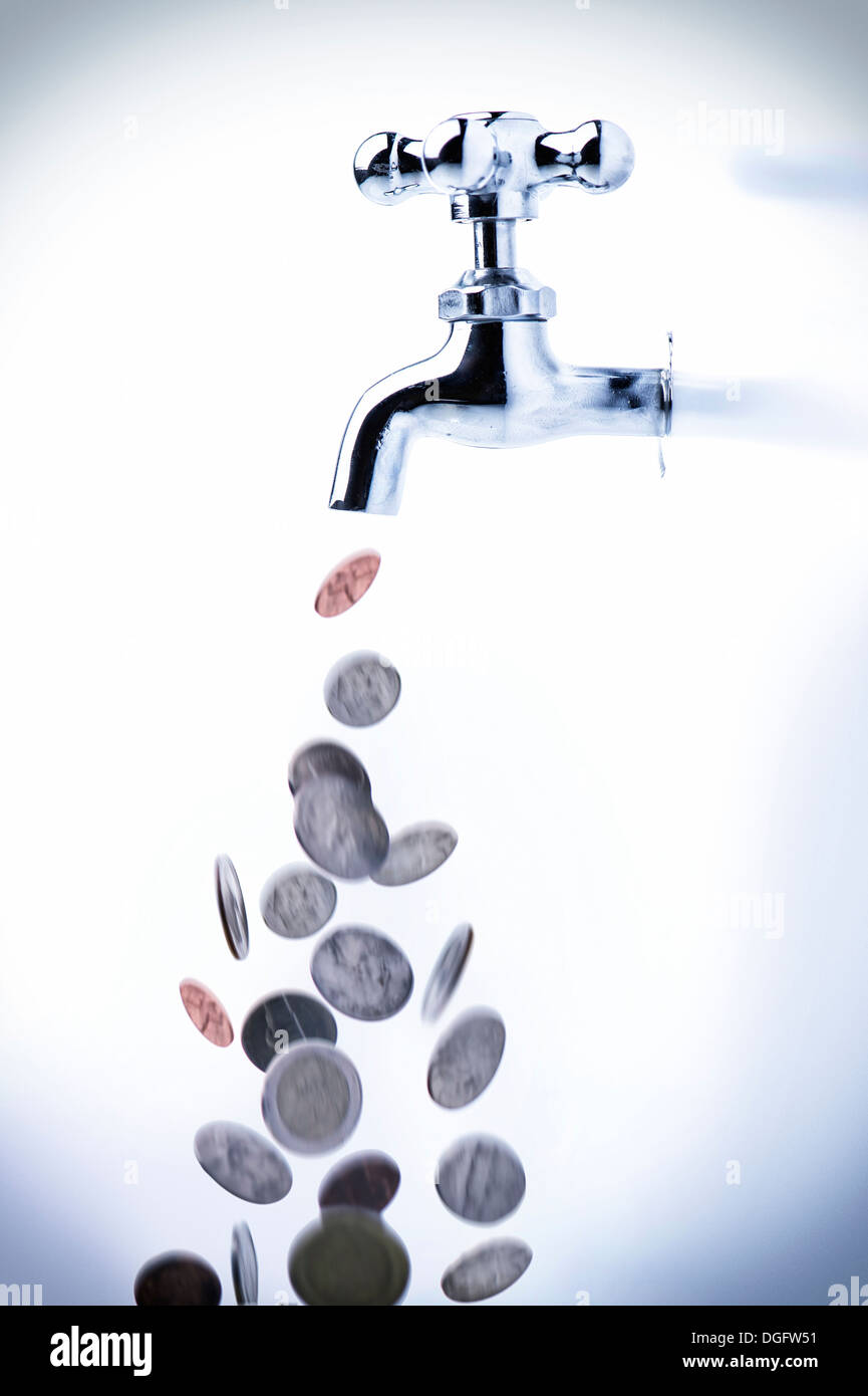 Coin drop tap hi-res stock photography and images - Alamy