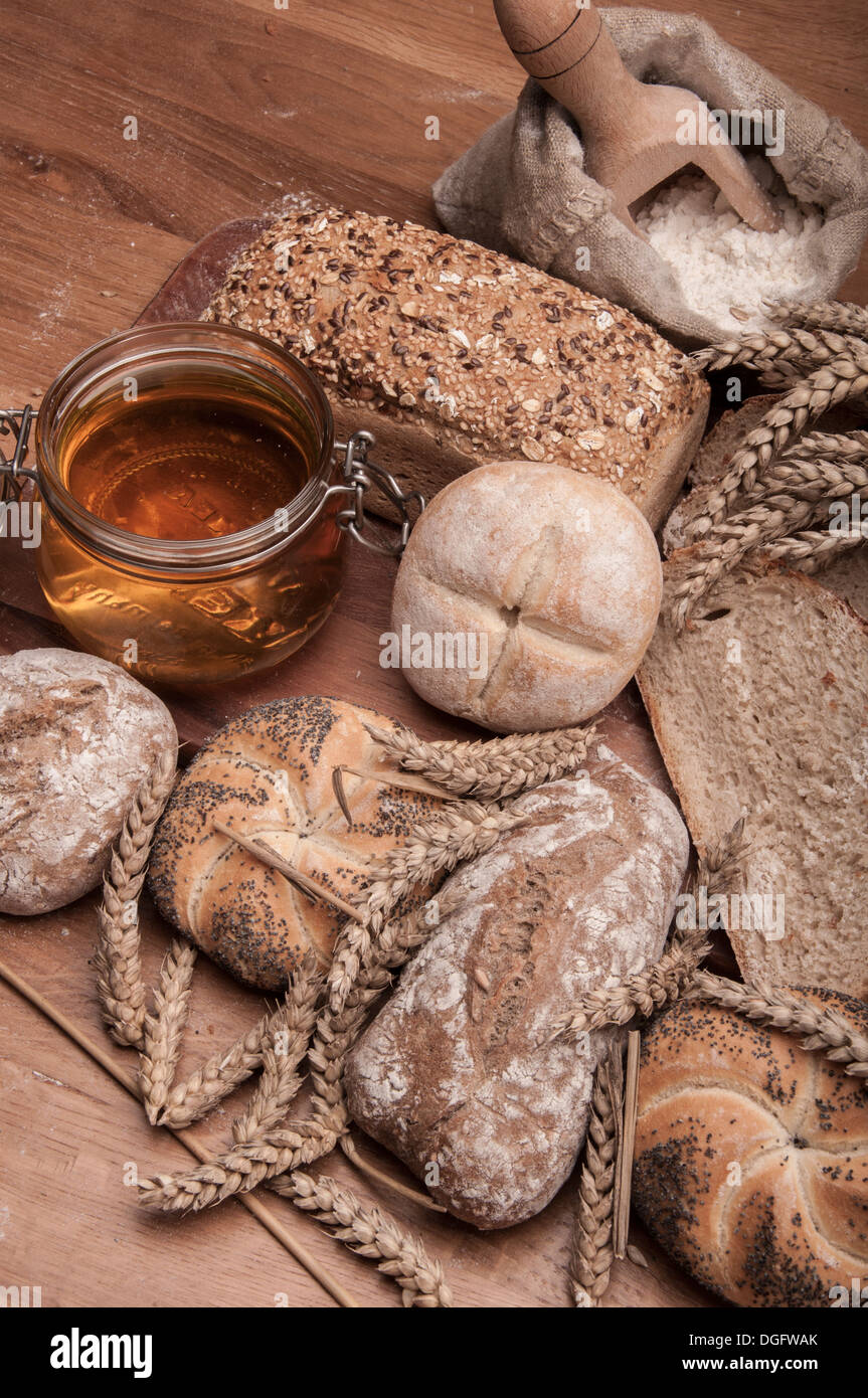 Traditional country food Stock Photo - Alamy