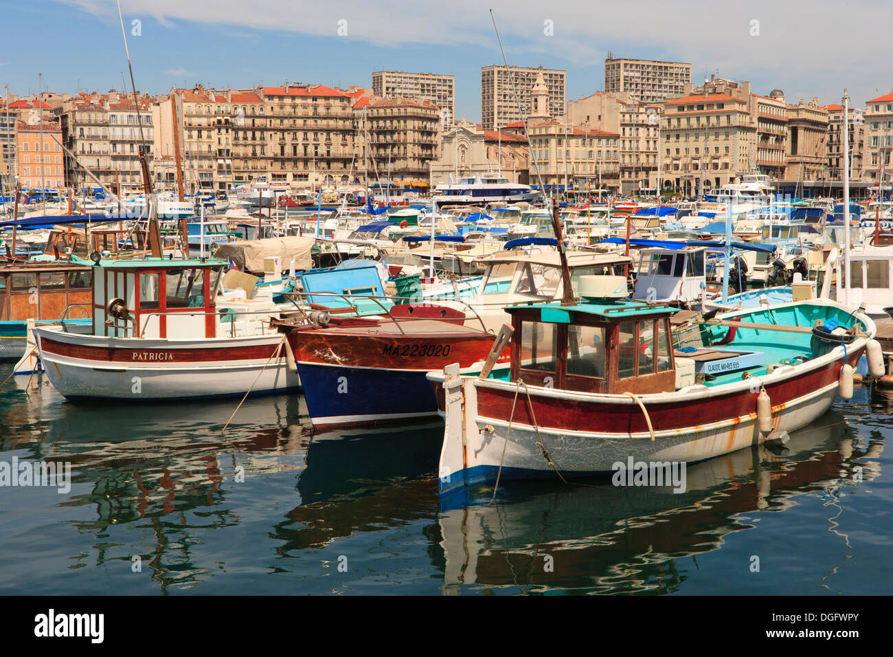 Marseille - Old Port Stock Photo - Alamy