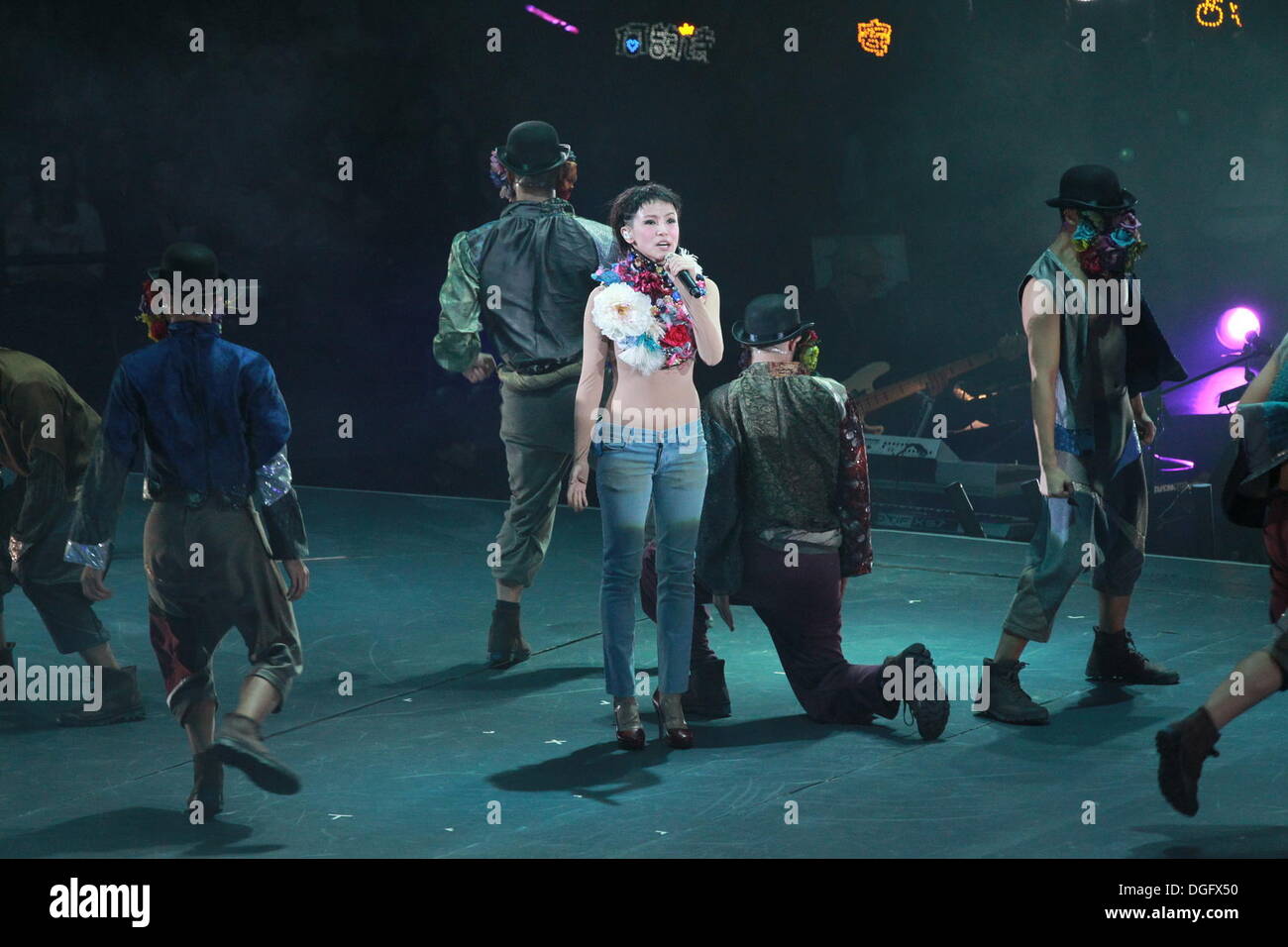 Hong Kong, China. 19th Oct, 2013. Singer Denise Ho holds concert ...