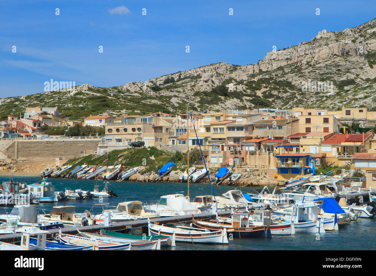 Les goudes port hi-res stock photography and images - Alamy