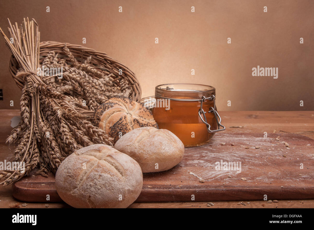 Traditional country food Stock Photo - Alamy