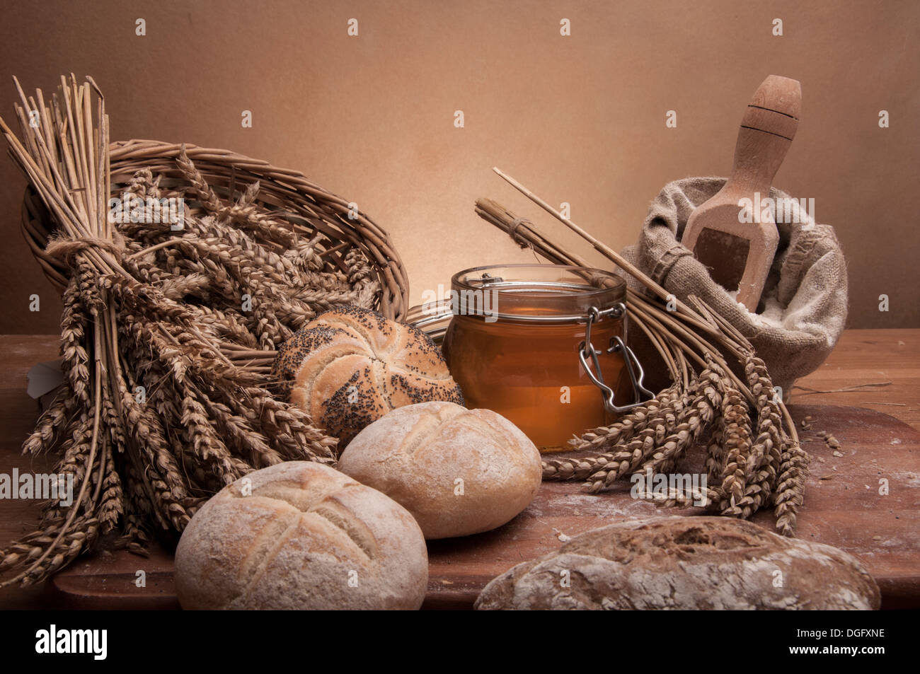 Traditional country food Stock Photo - Alamy