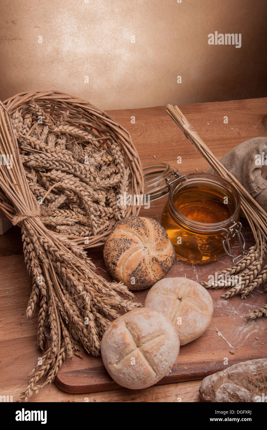 Traditional country food Stock Photo - Alamy