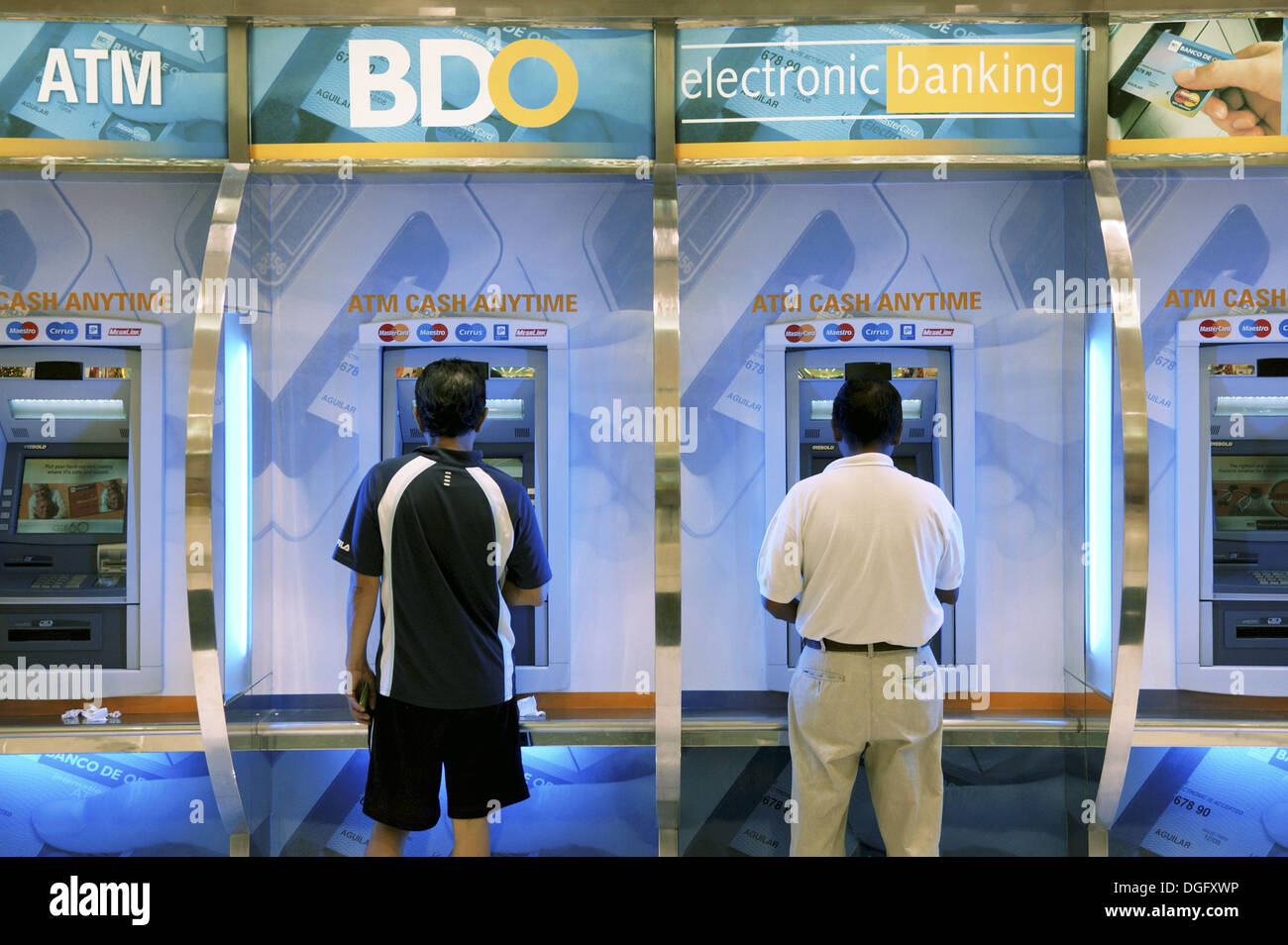 Philippines bank atm hi-res stock photography and images - Alamy