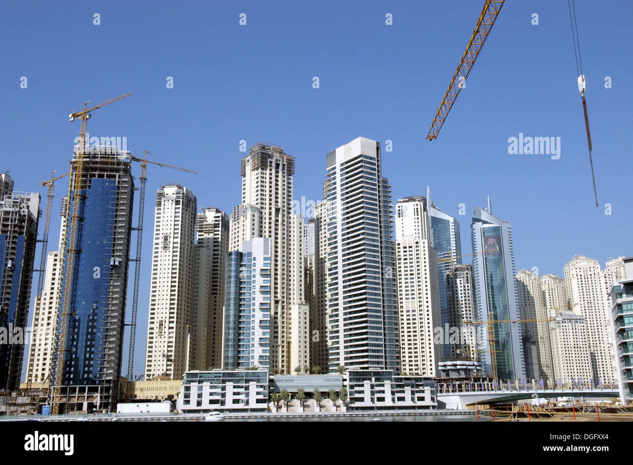 Dubai Construction Incomplete High Resolution Stock Photography and ...