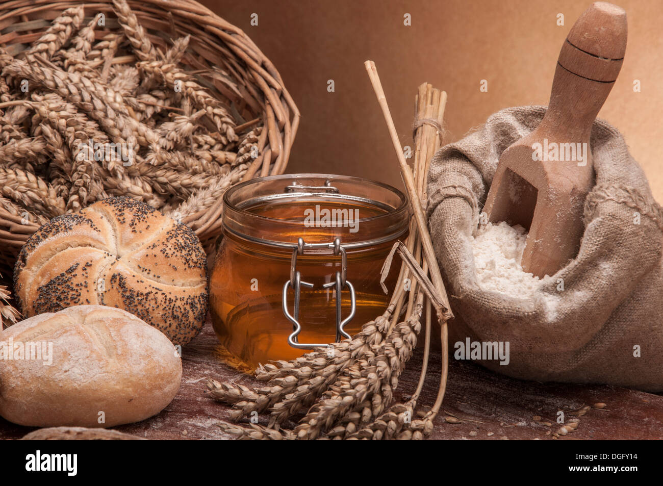 Traditional country food Stock Photo - Alamy