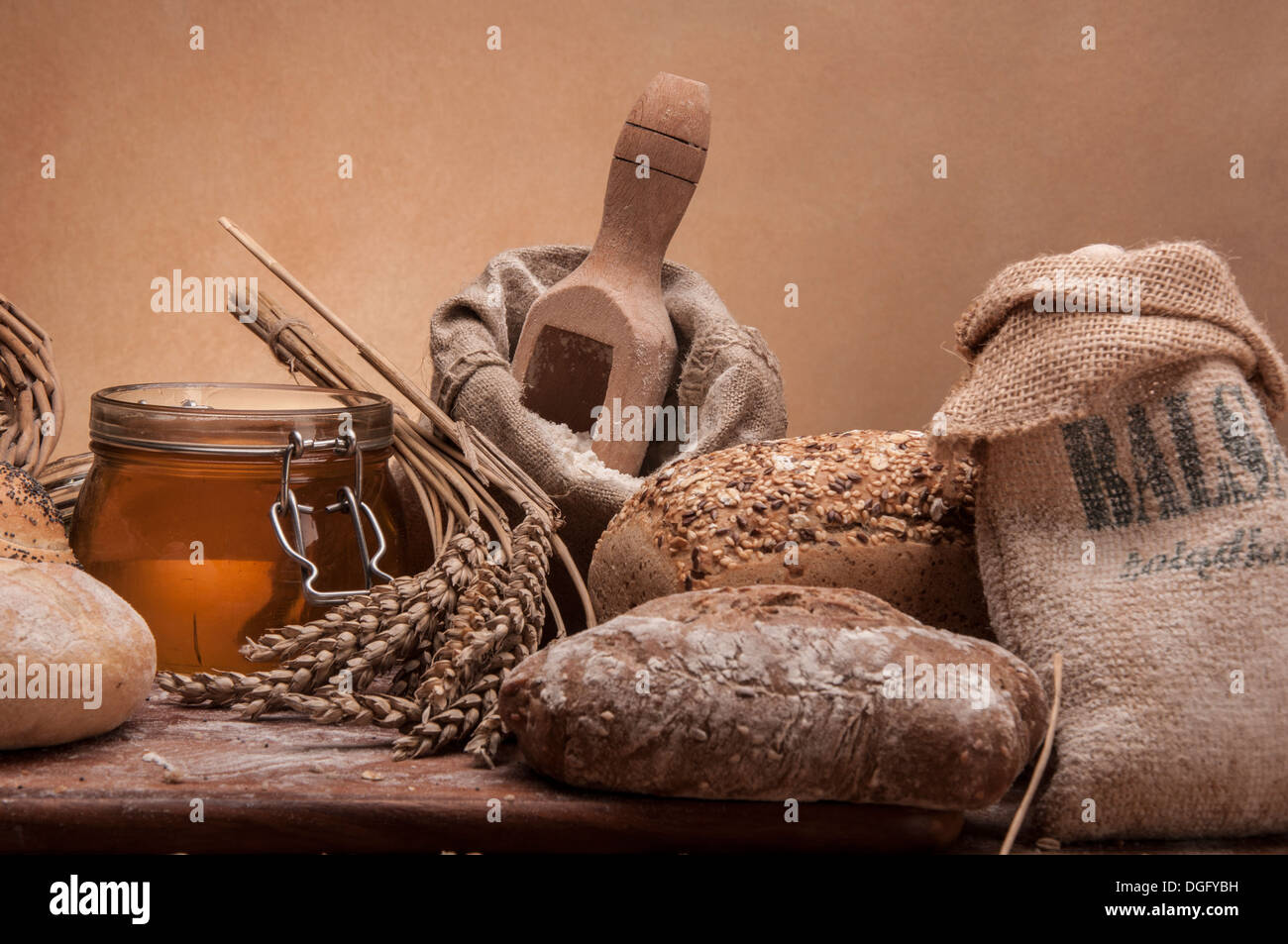 Traditional country food Stock Photo - Alamy