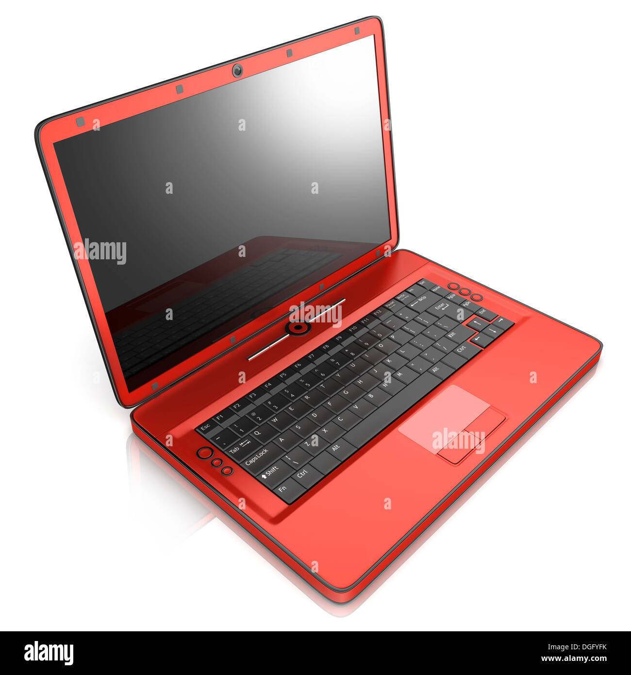 Laptop, computer-generated image (done in 3d Stock Photo - Alamy
