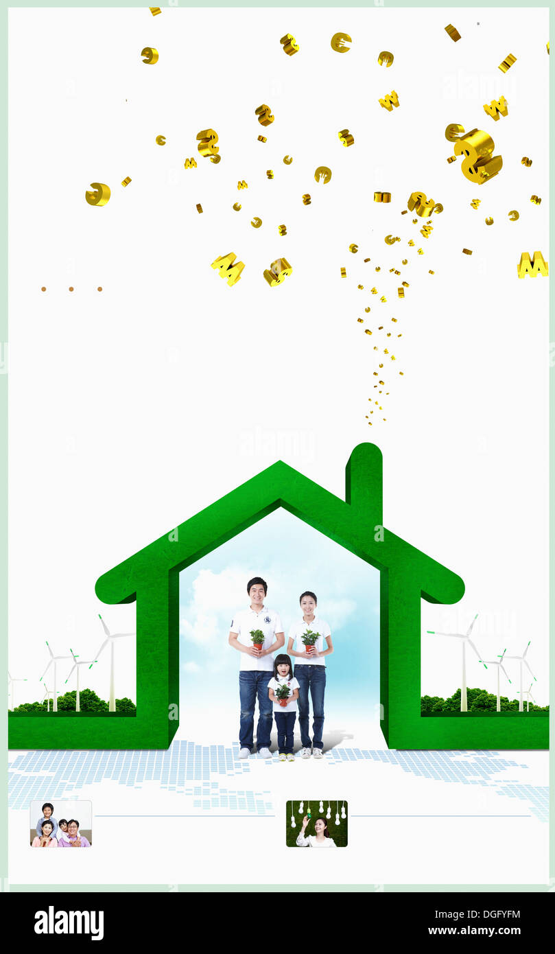 memo template in concept of green energy Stock Photo - Alamy