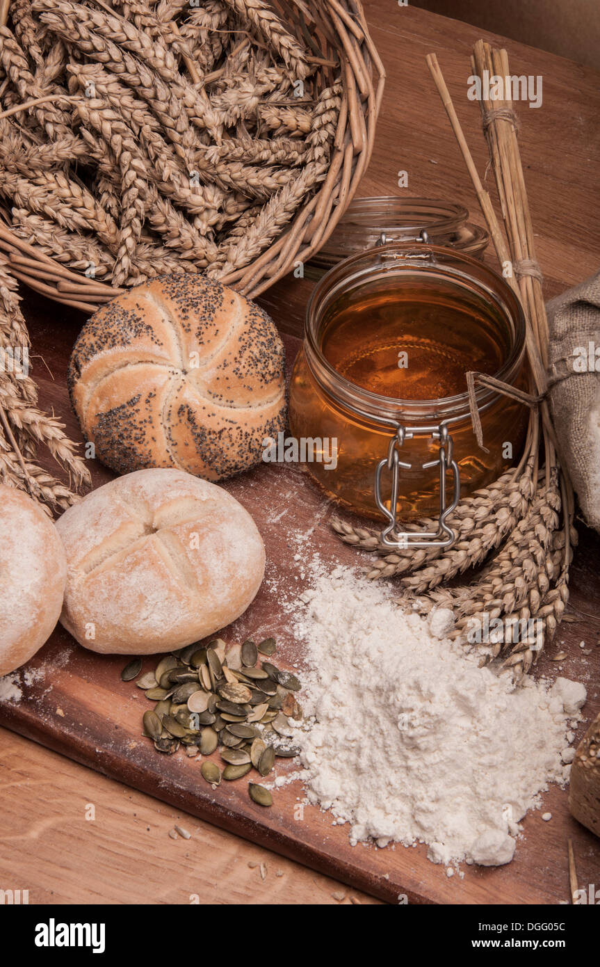 Traditional country food Stock Photo - Alamy
