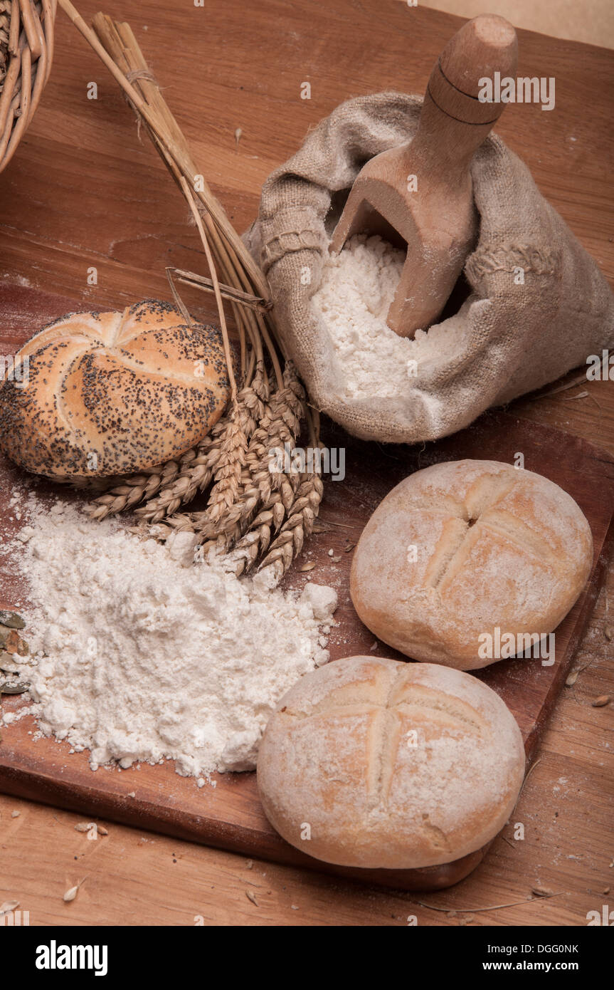 Traditional country food Stock Photo - Alamy