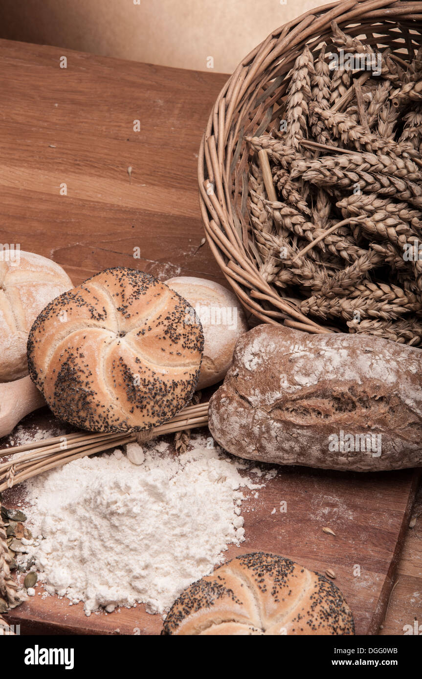 Traditional country food Stock Photo - Alamy