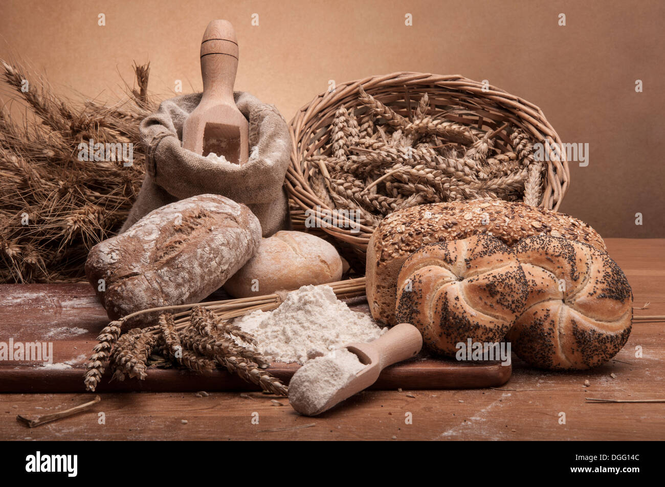 Traditional country food Stock Photo - Alamy