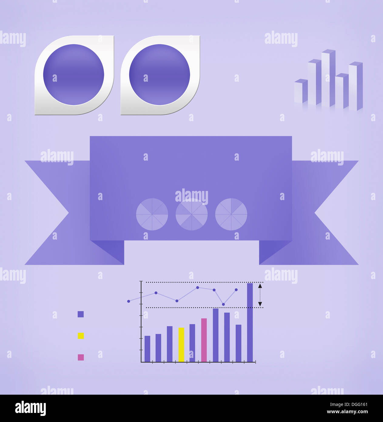 illustration of graphs Stock Photo - Alamy