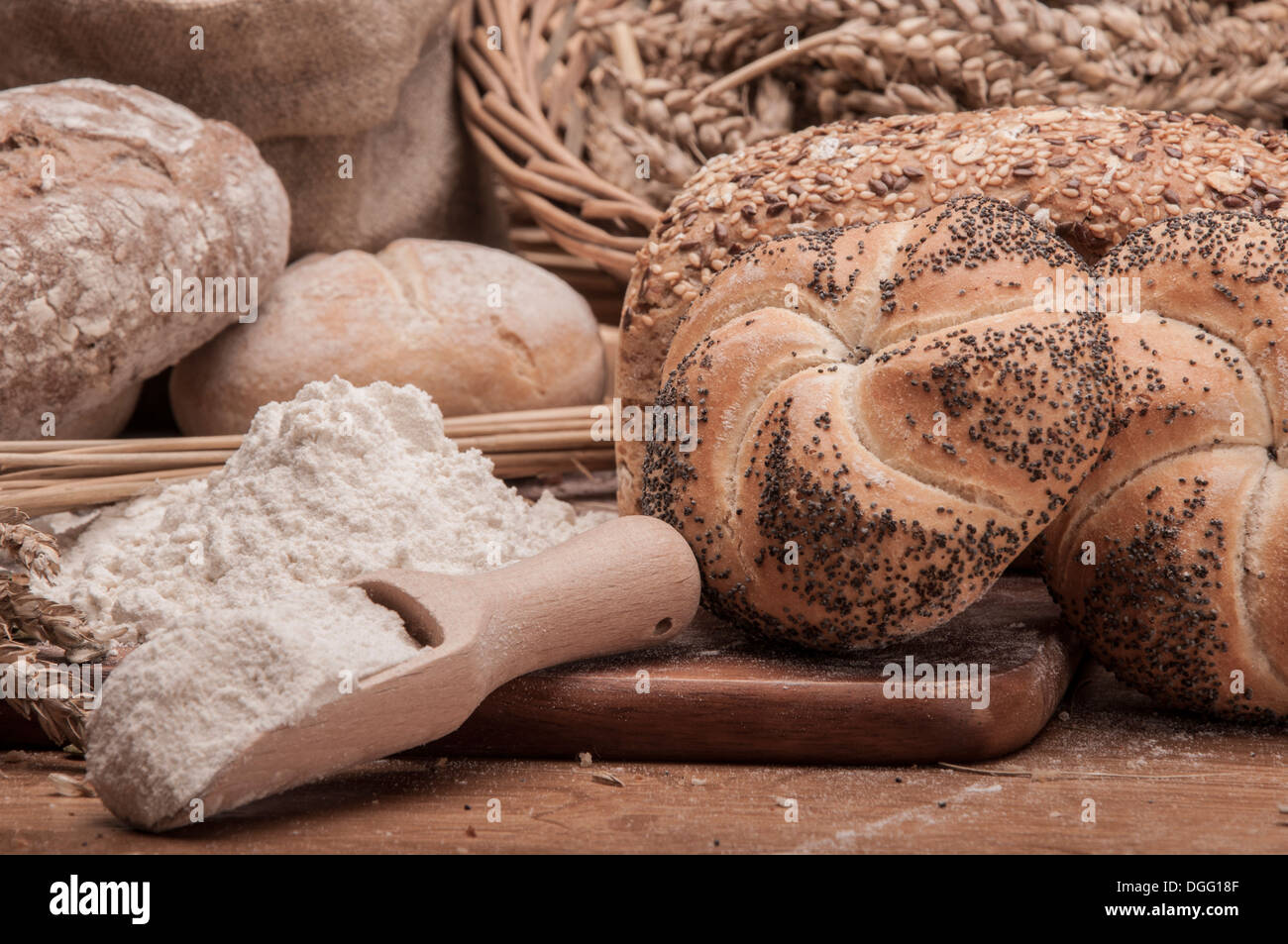 Traditional country food Stock Photo - Alamy