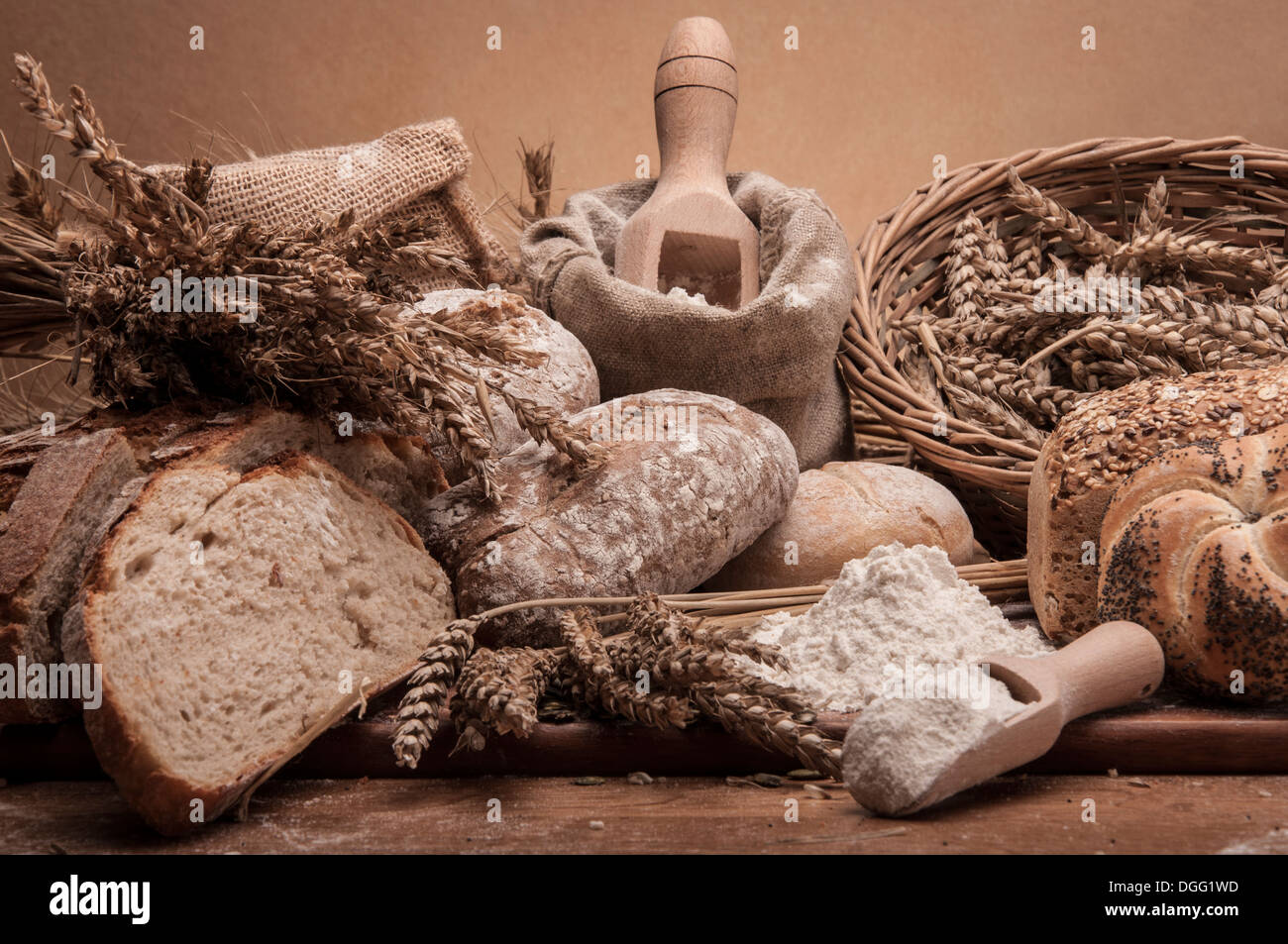 Traditional country food Stock Photo - Alamy