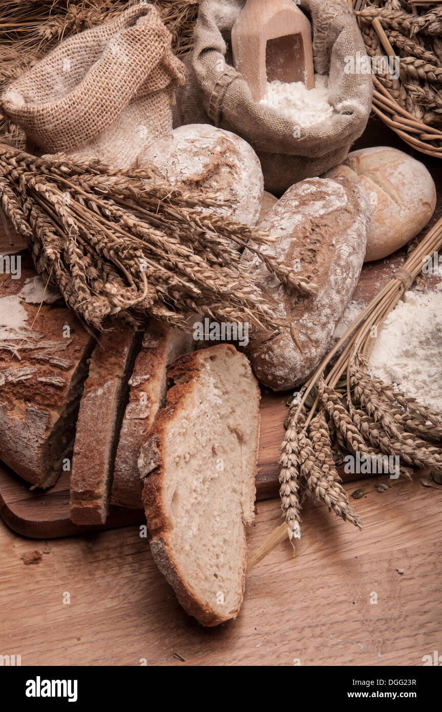 Traditional country food Stock Photo - Alamy