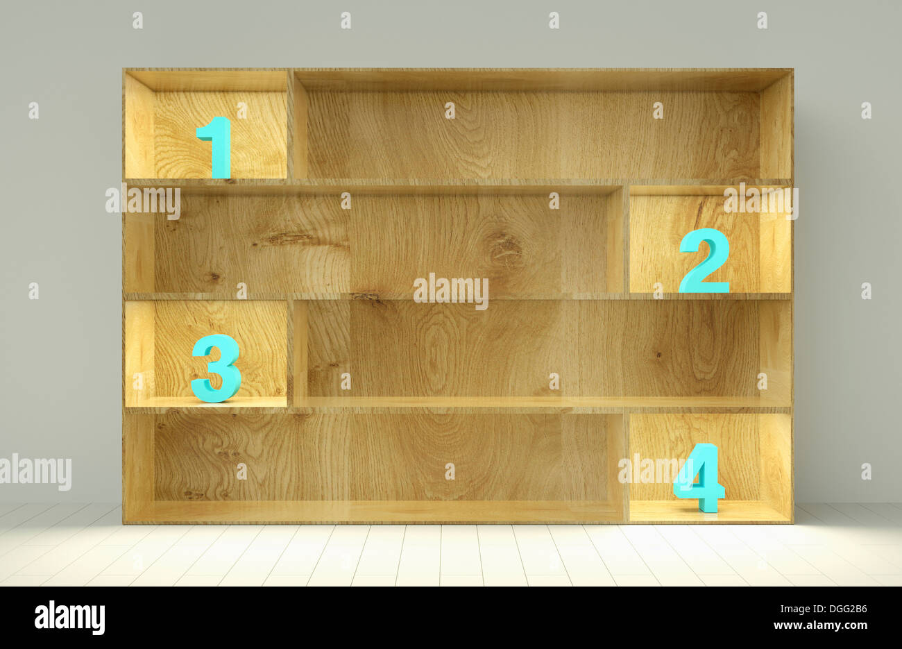 an illustration of a shelf Stock Photo - Alamy