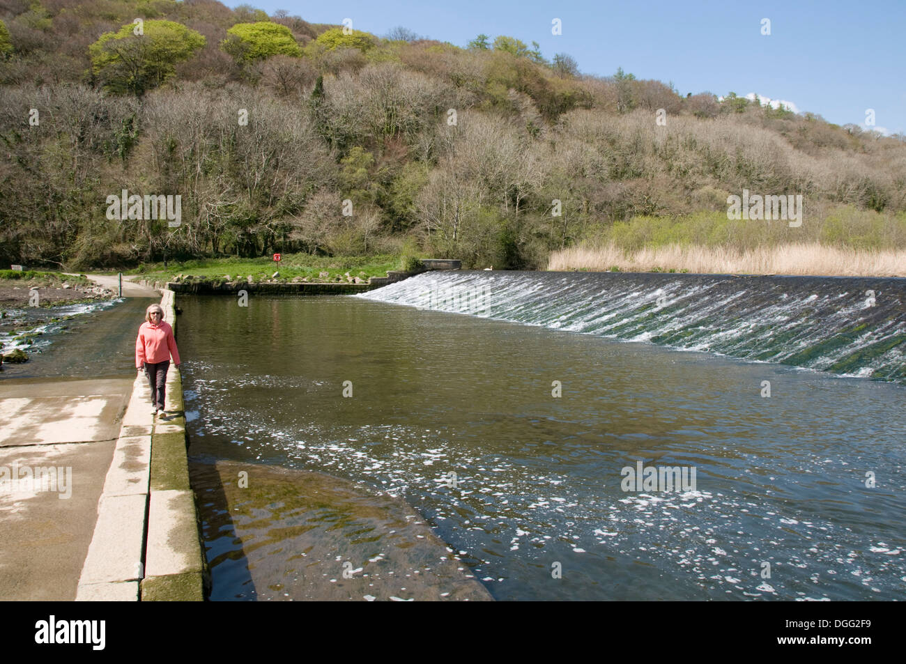Lopwell dam hi-res stock photography and images - Alamy
