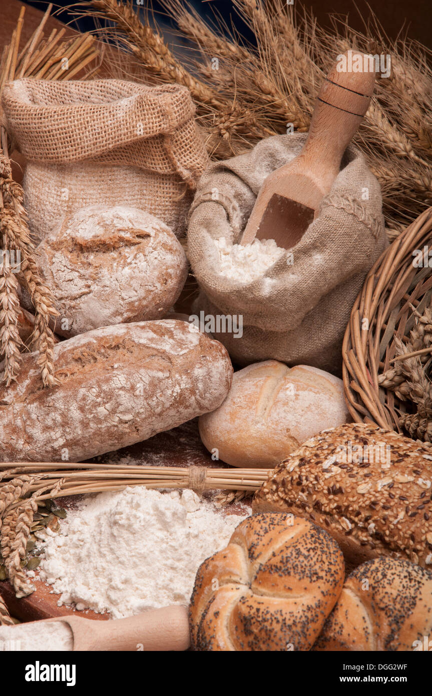 Traditional country food Stock Photo - Alamy