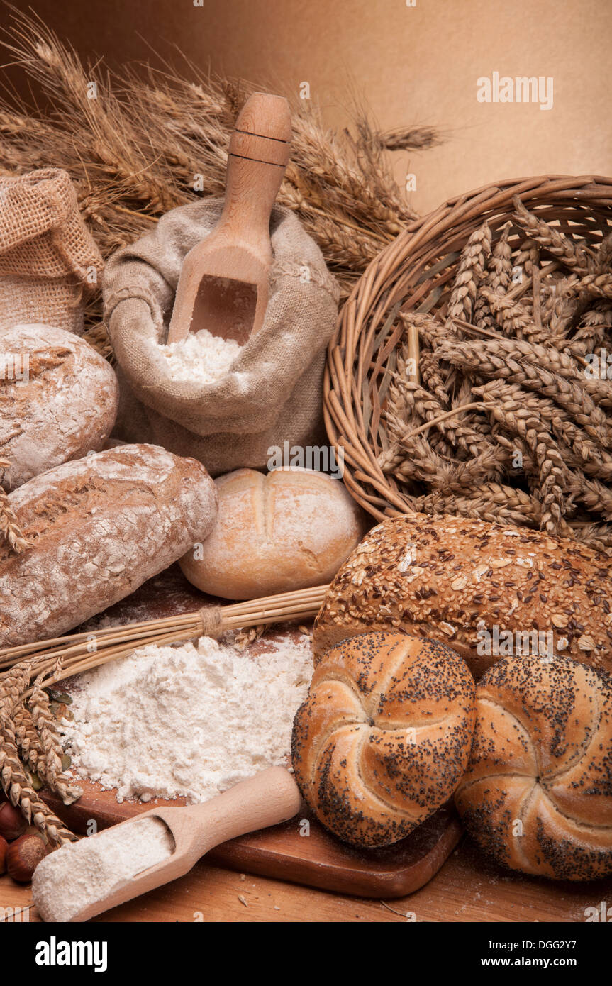 Traditional country food Stock Photo - Alamy