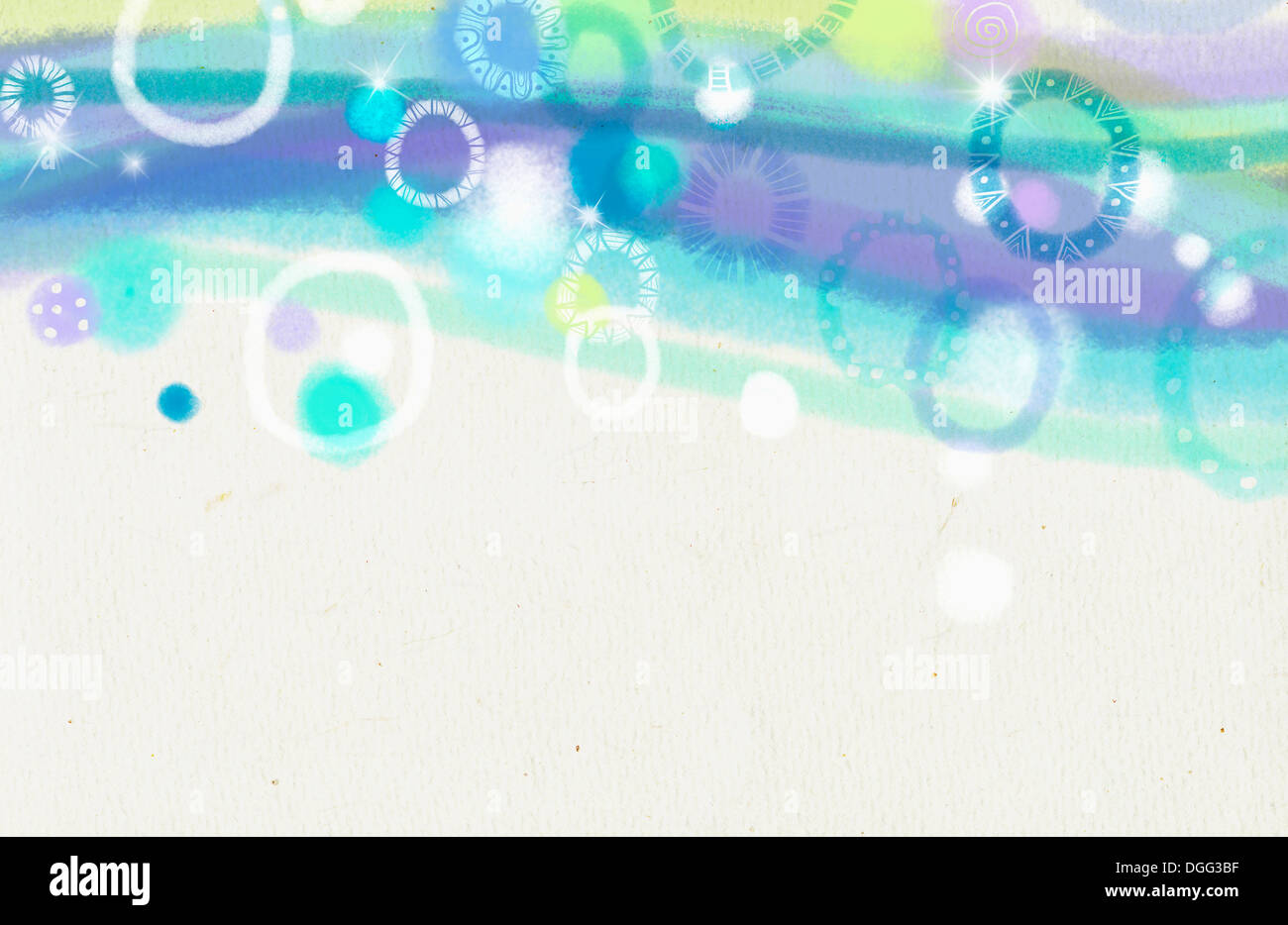 an illustration of a blue sea related template Stock Photo - Alamy