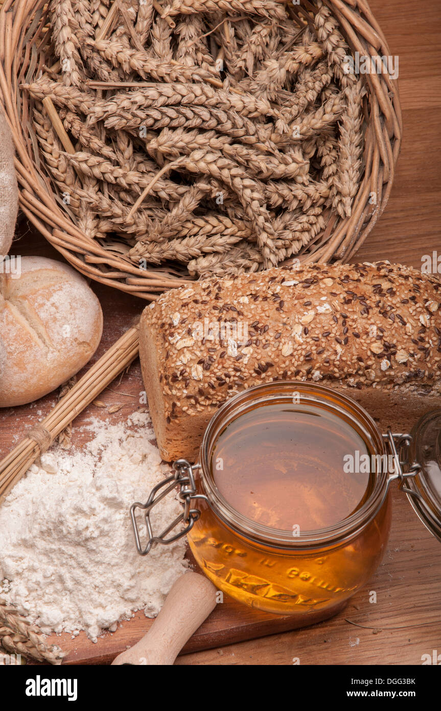 Traditional country food Stock Photo - Alamy
