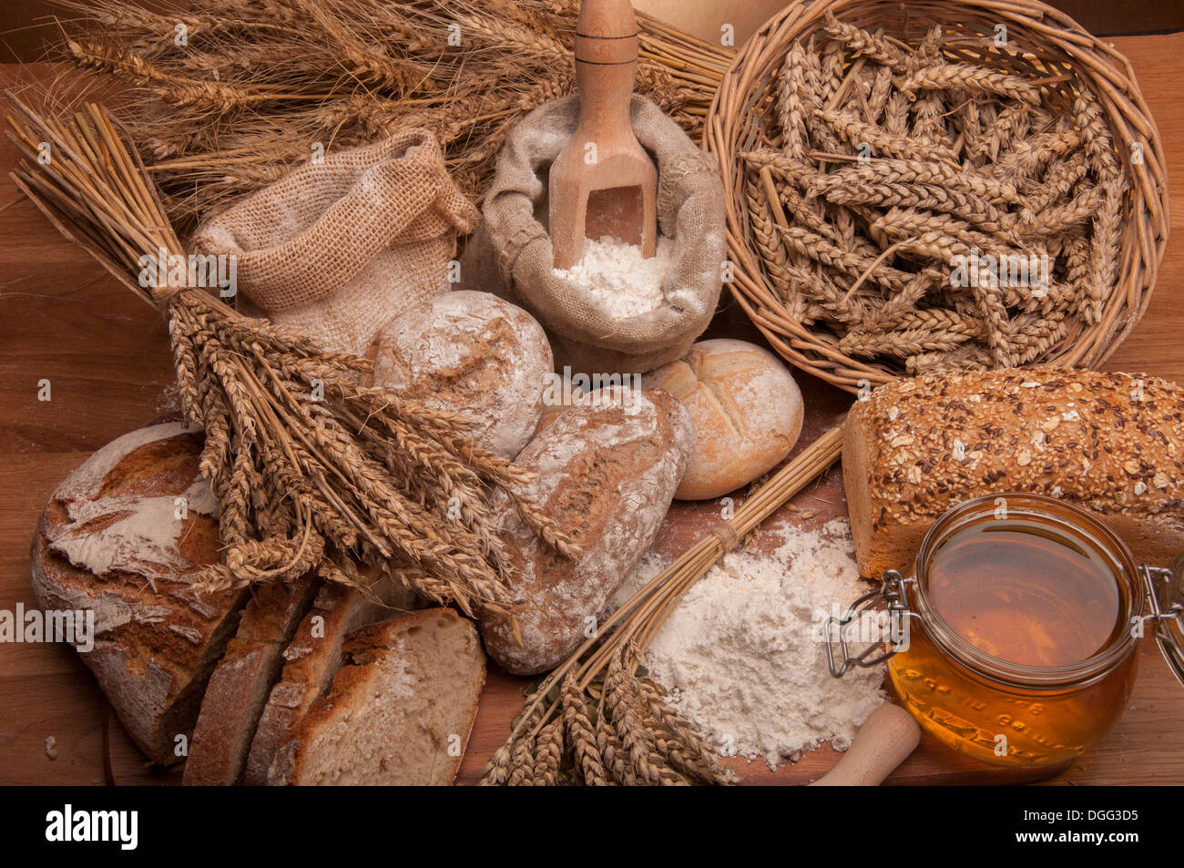 Traditional country food Stock Photo - Alamy