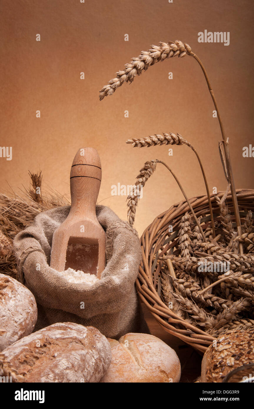 Traditional country food Stock Photo - Alamy