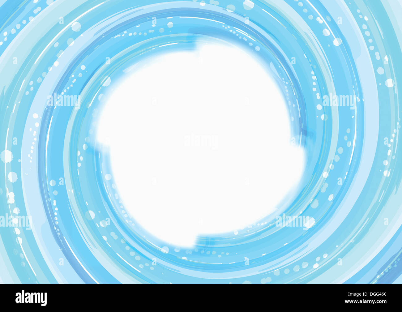 an illustration of blue circles Stock Photo - Alamy