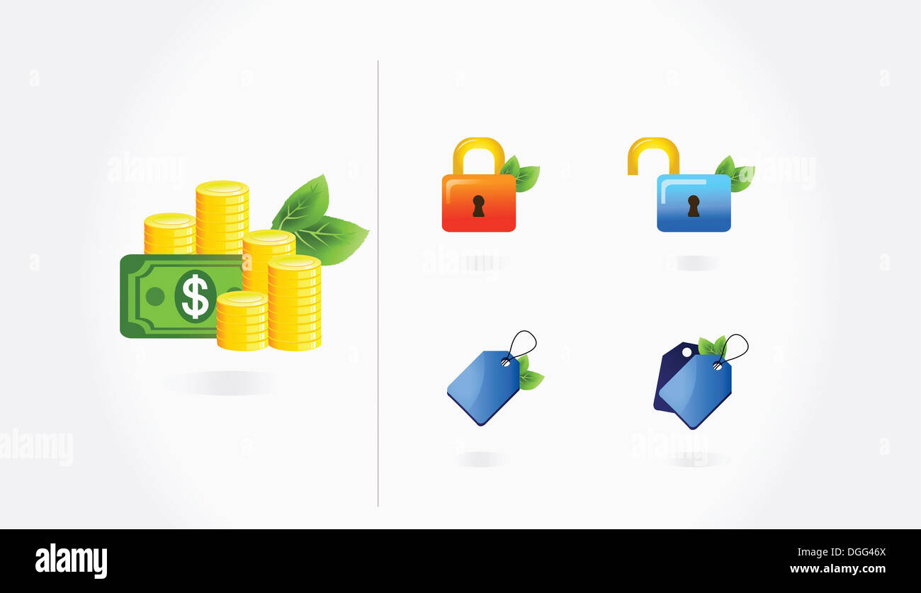 a set of images related to money Stock Photo - Alamy
