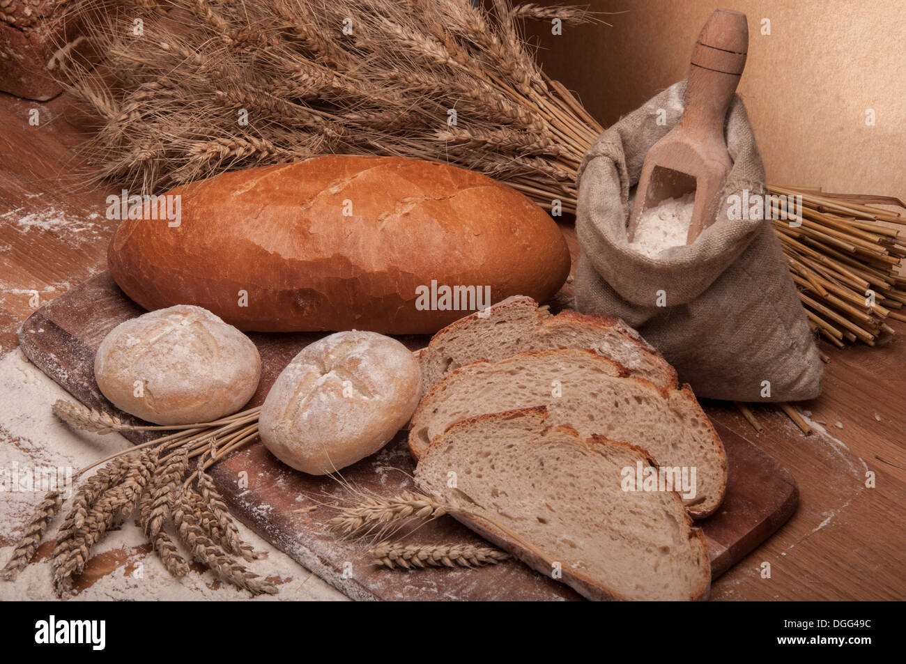 Traditional country food Stock Photo - Alamy
