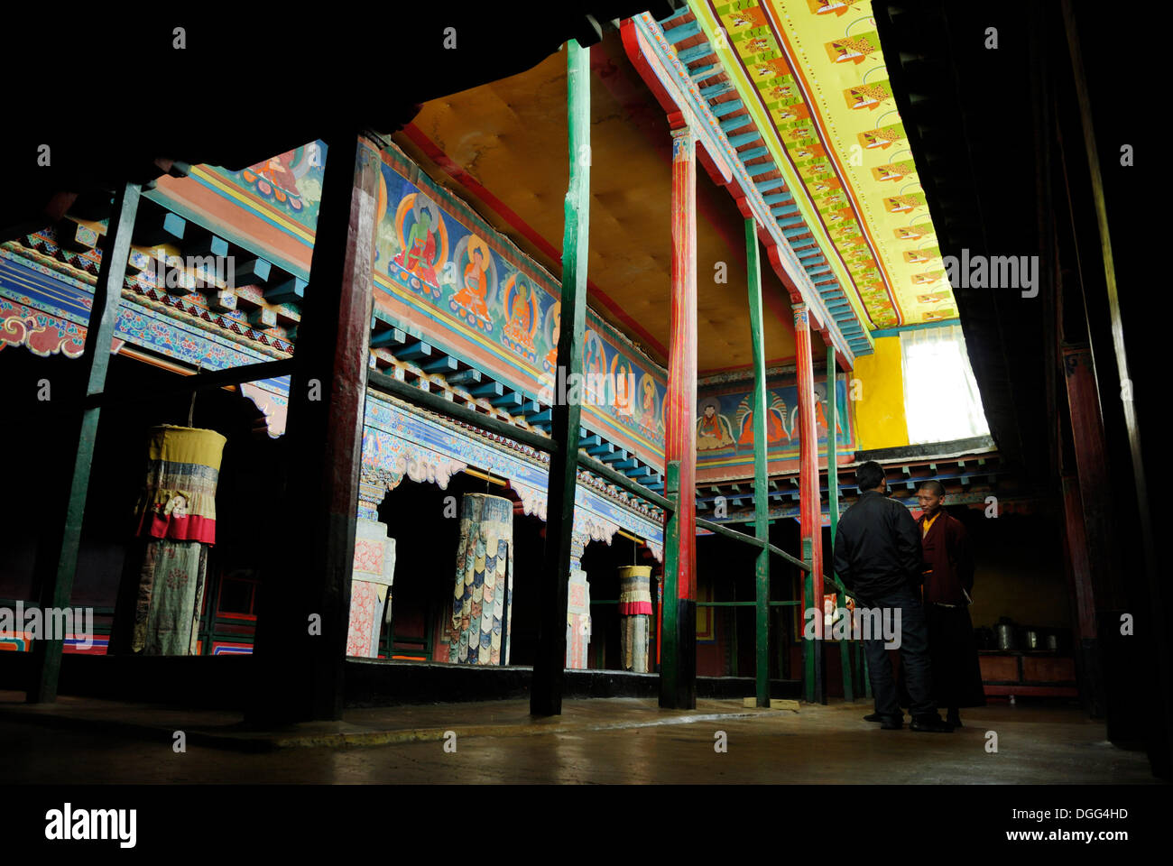 Chinese monk painting hi-res stock photography and images - Alamy