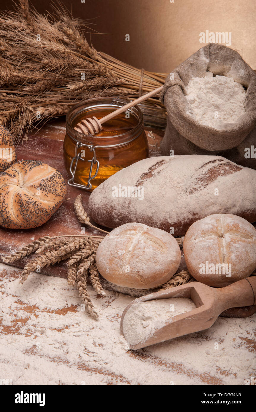 Traditional country food Stock Photo - Alamy