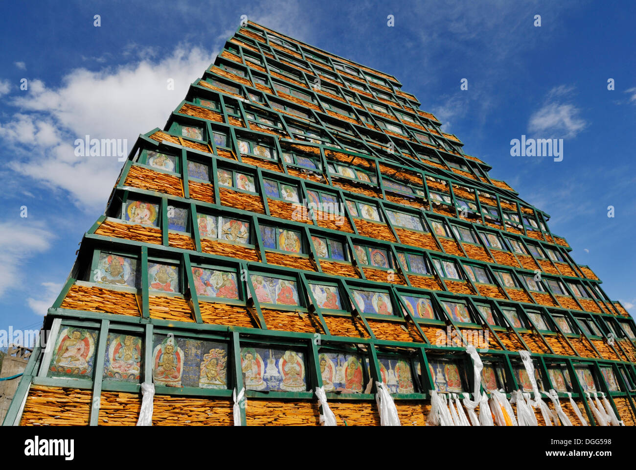 Stone pyramid, Chagpo Ri, Lhasa, Tibet, China, Asia Stock Photo - Alamy