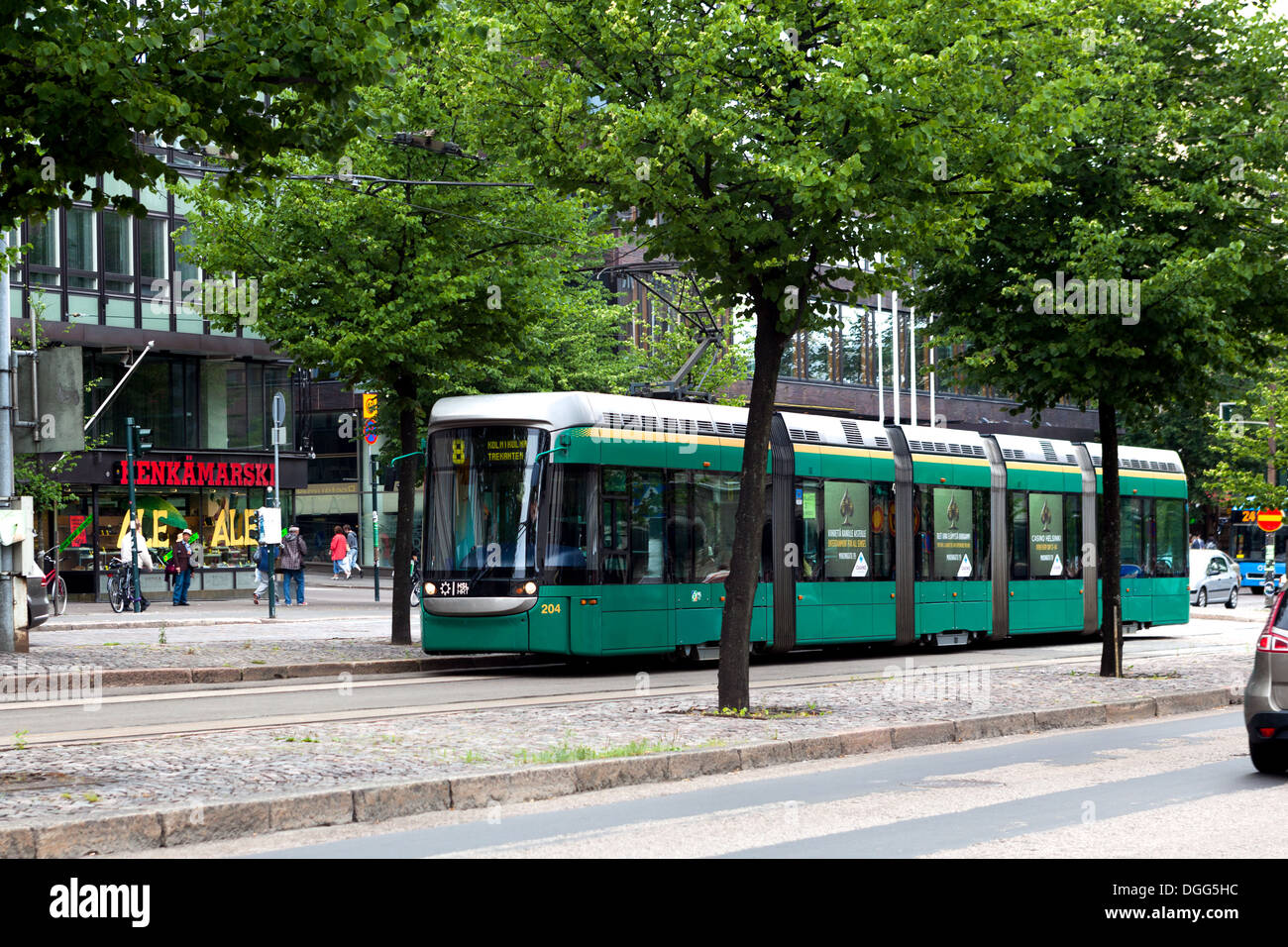 Tram system helsinki hi-res stock photography and images - Alamy