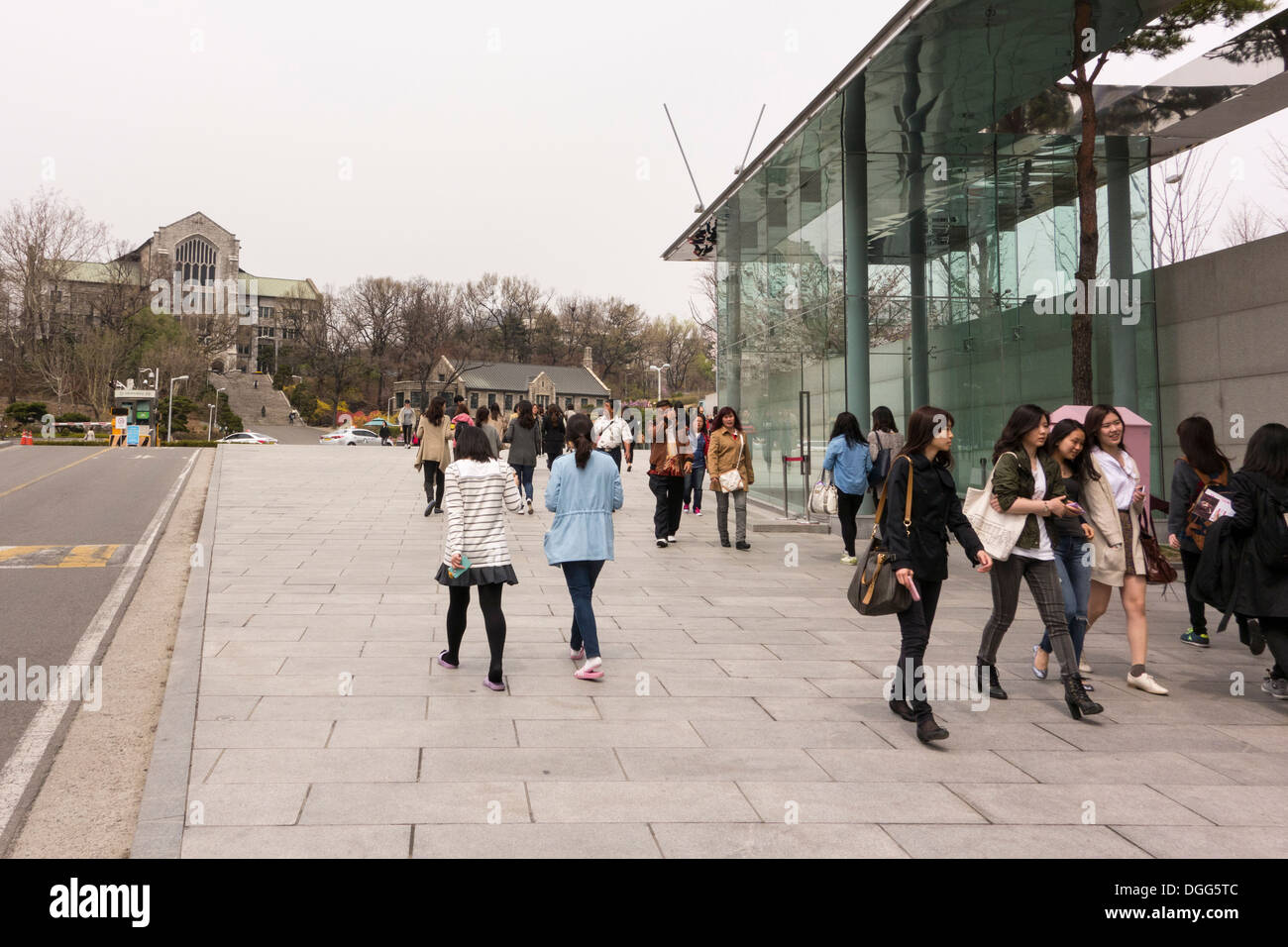 Ewha Womans University campus, Seoul, Korea Stock Photo - Alamy