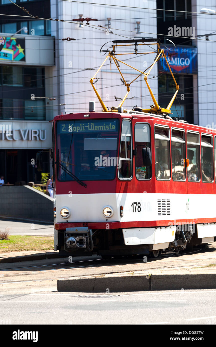 Tallinn tram passenger hi-res stock photography and images - Alamy