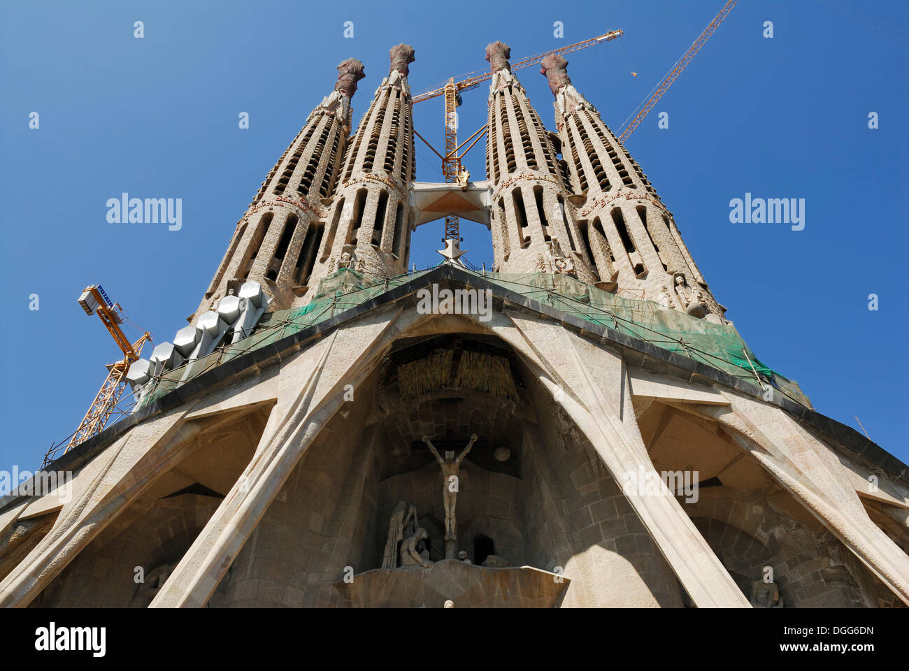 Passion Facade, La Sagrada Família, Basílica i Temple Expiatori de la Sagrada Família, Basilica ...