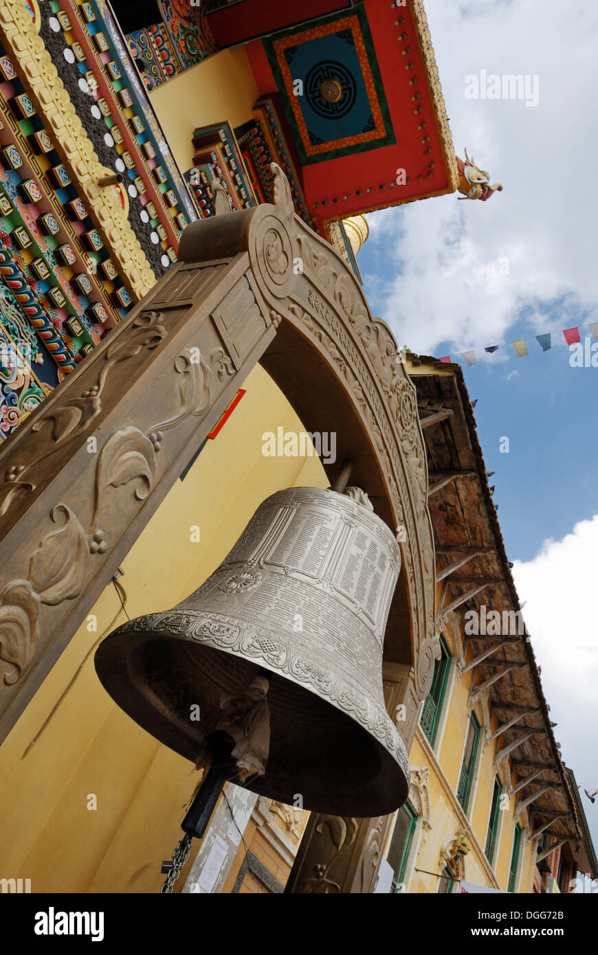 Nepalese temple bells hi-res stock photography and images - Alamy