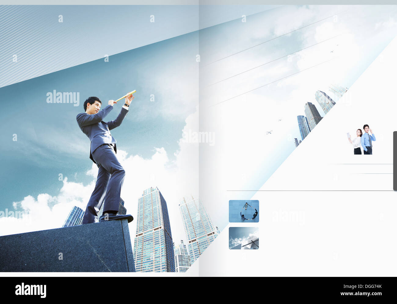 a business man posing Stock Photo - Alamy