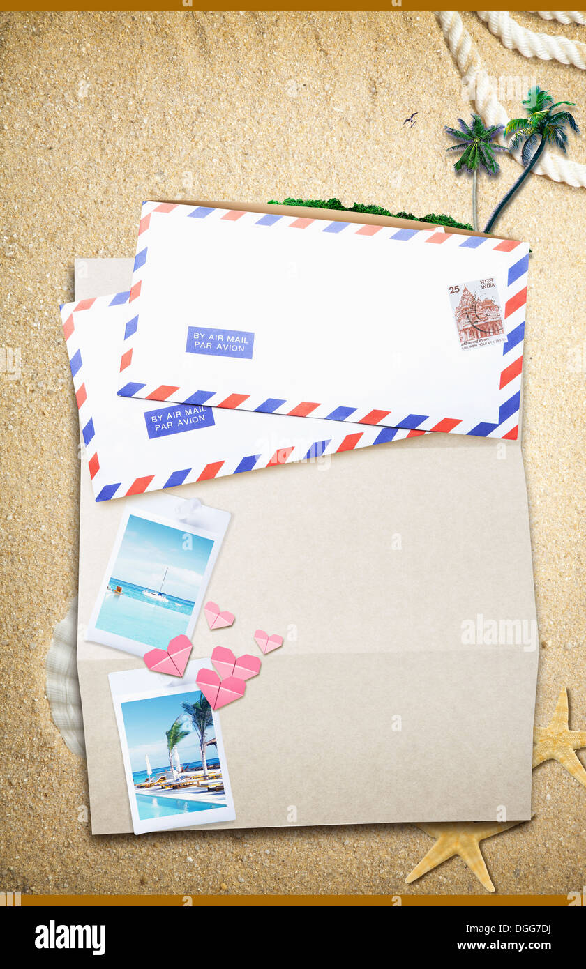 a set of letter papers Stock Photo - Alamy