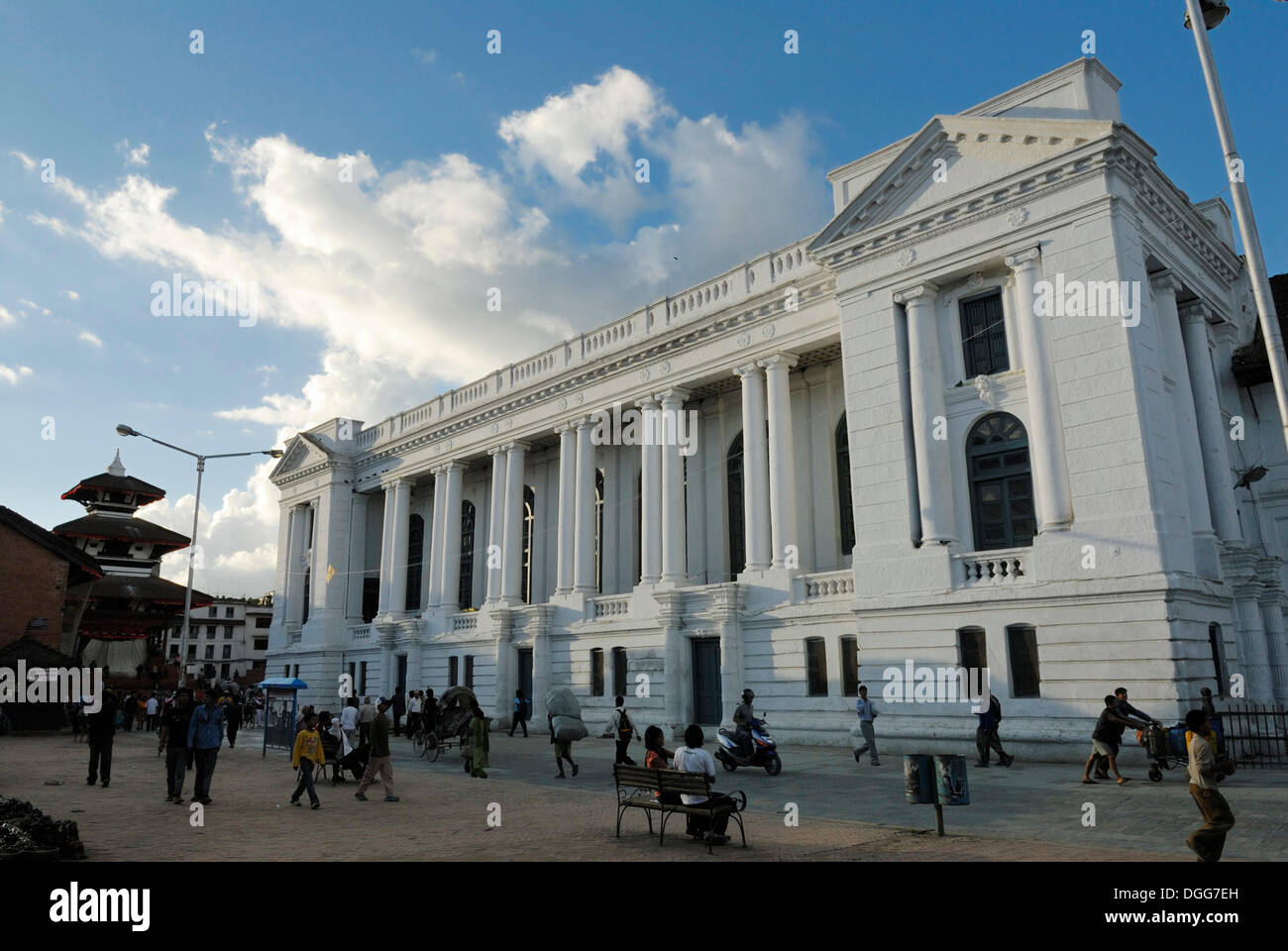 Gaddi Baithak, the Royal Palace, Durbar Square, Kathmandu, Nepal Stock ...