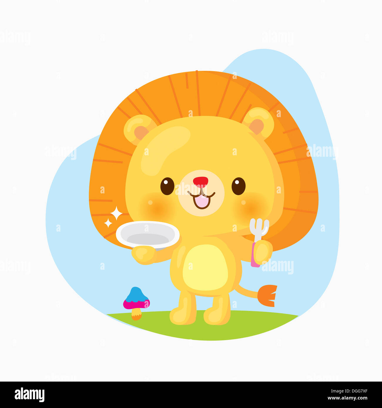 Lion male cut out Cut Out Stock Images & Pictures - Alamy