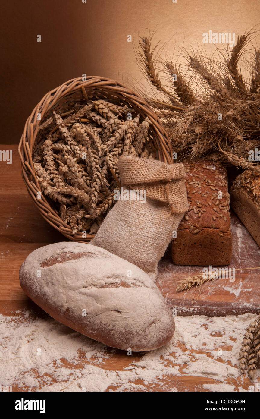 Traditional country food Stock Photo - Alamy